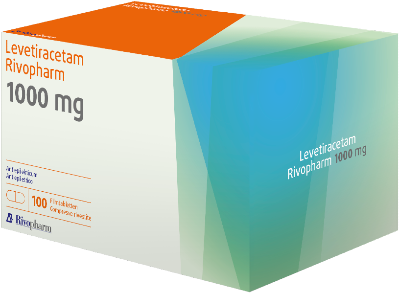 Levetiracetam Rivopharm 1000mg 100 | Rivopharm