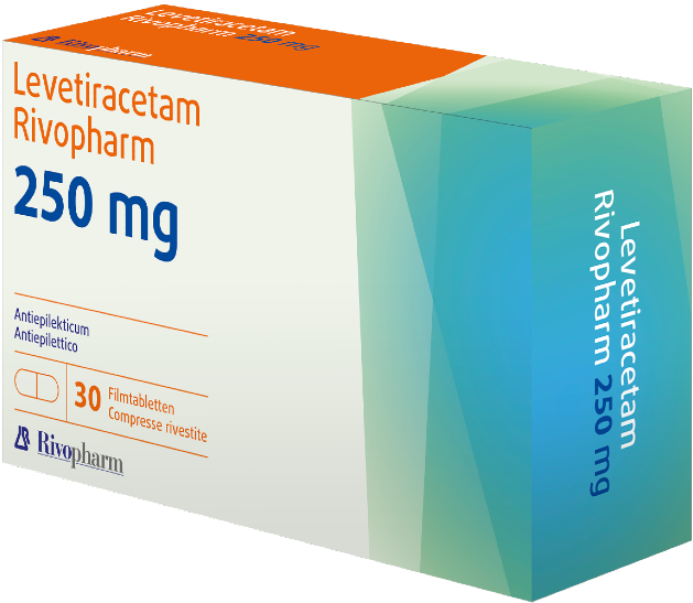 Levetiracetam Rivopharm 250mg 30 | Rivopharm
