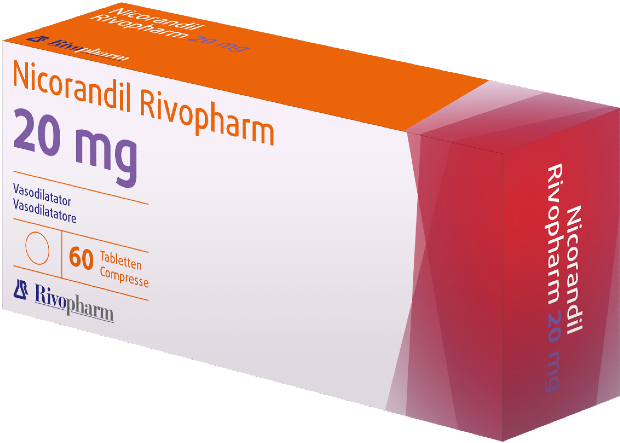 Nicorandil Rivopharm 20mg 60 | Rivopharm